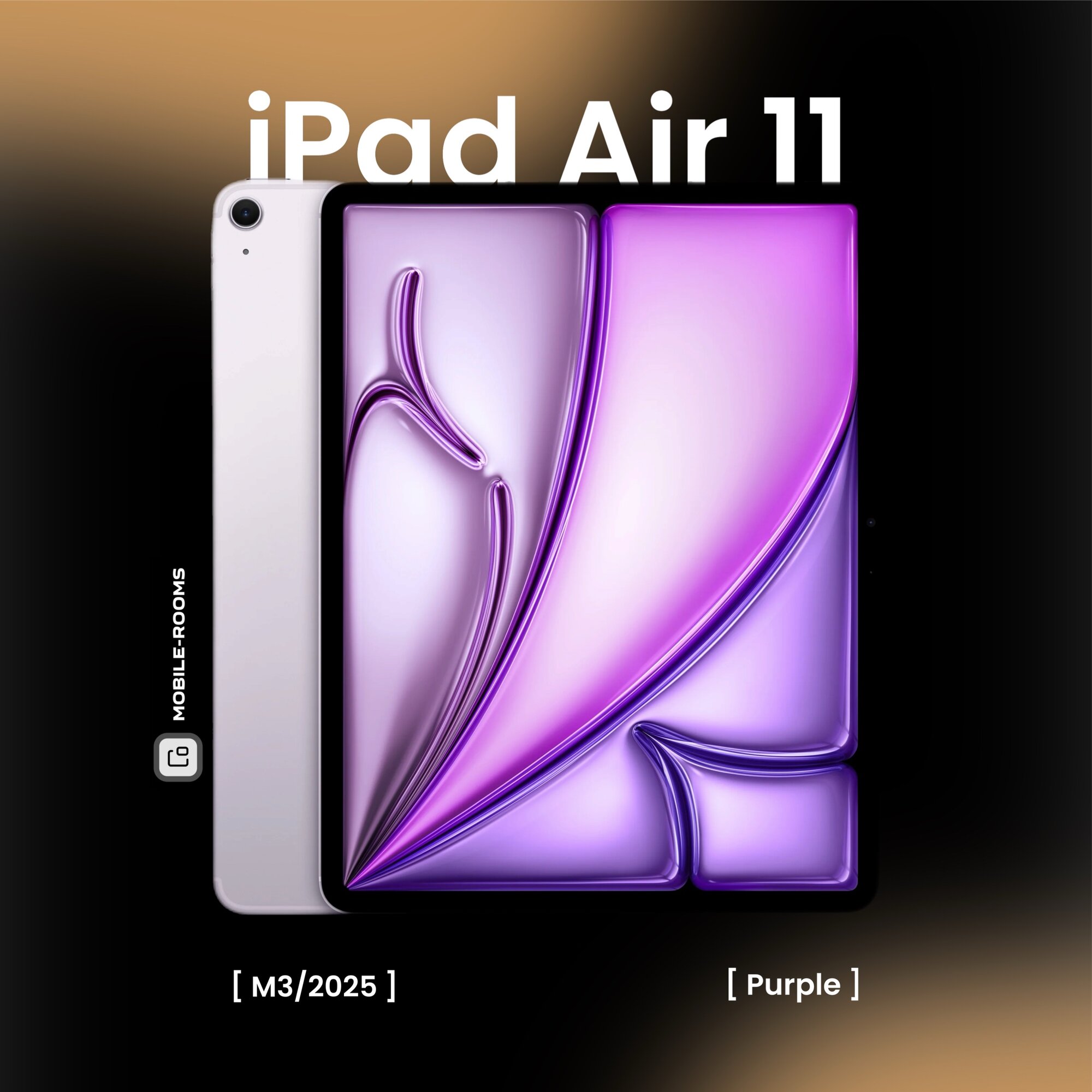 Планшет Apple iPad Air 11 (M3/2025) 128Gb Wi-Fi Purple (без RuStore)