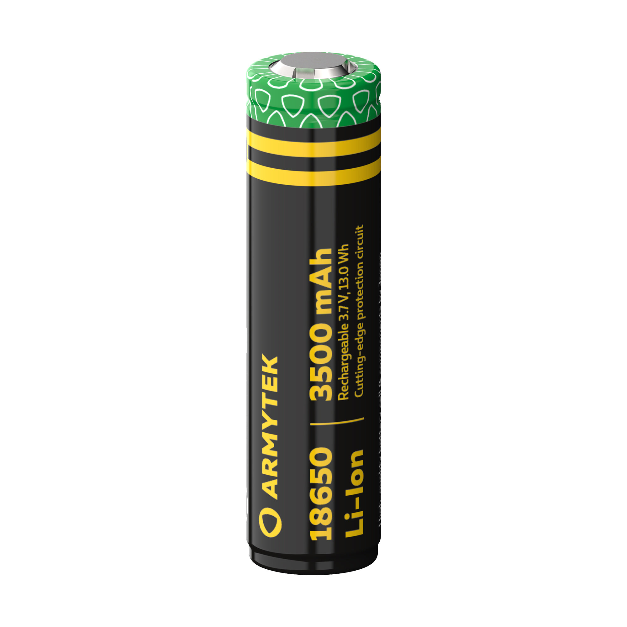 Аккумулятор Armytek 18650 Li-lon 3500 mAh (Защищённый) A00205