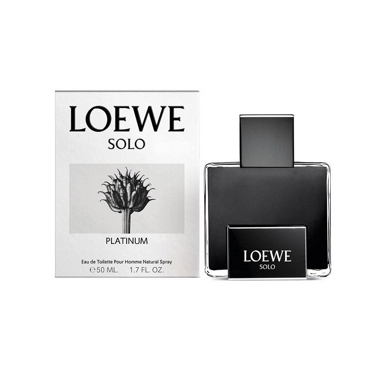 Туалетная вода для мужчин Loewe Solo Loewe Platinum 50 мл / Духи Лоеве Соло Лоеве Платинум