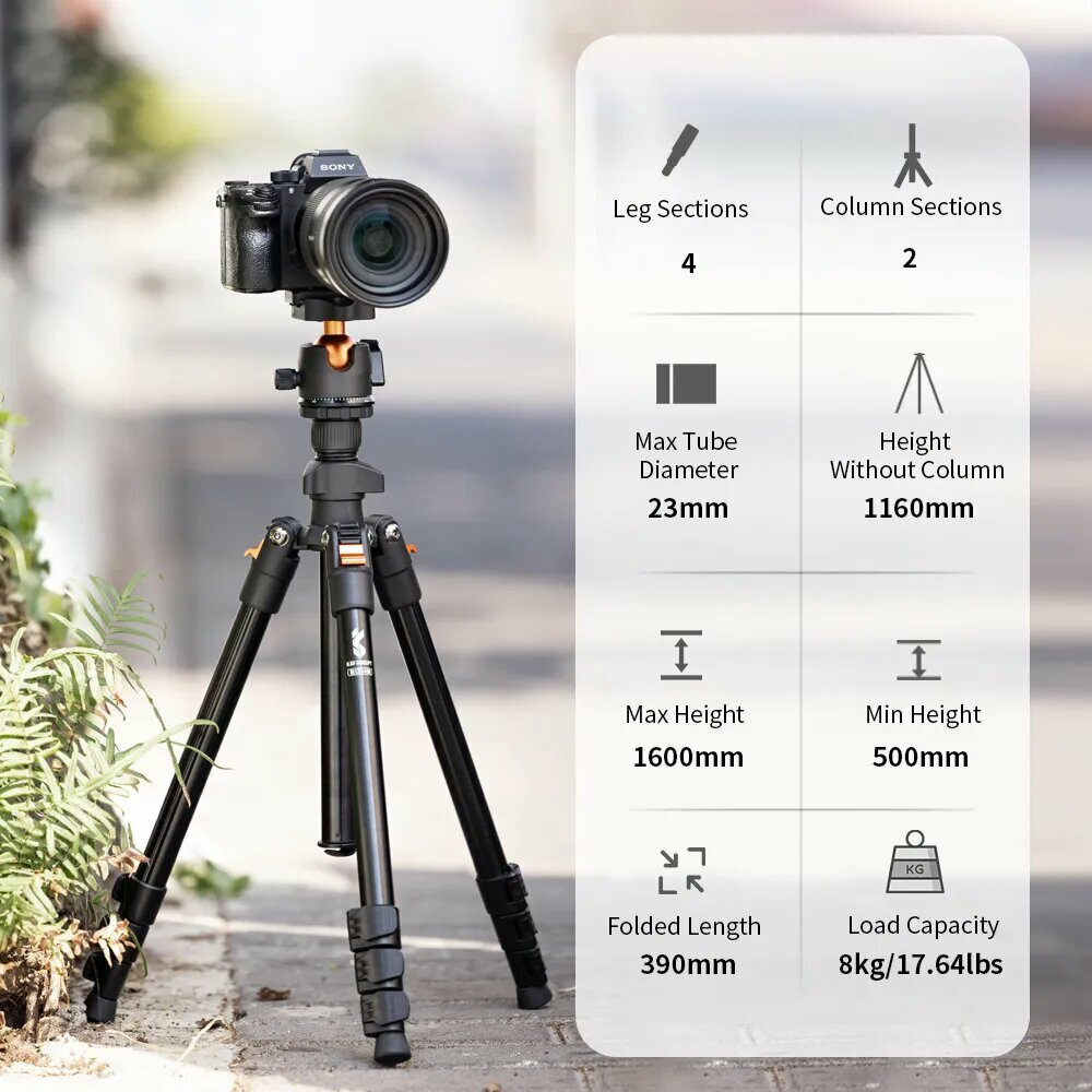 KF09.101V1, серия Omni O234A1 + BH - 36, Кронштейн из алюминиевого сплава, K&F CONCEPT