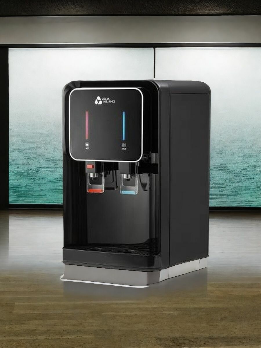 Пурифайер-проточный кулер для воды Aquaalliance A65s-TC black