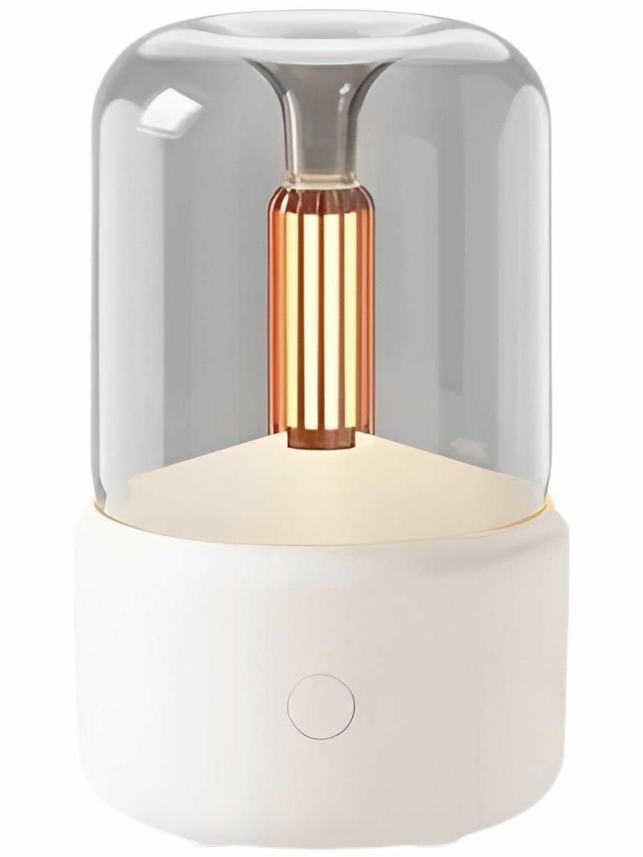 Увлажнитель воздуха 创意烛光灯家用香薰加湿器_cx63-28.5-oat2d, белый