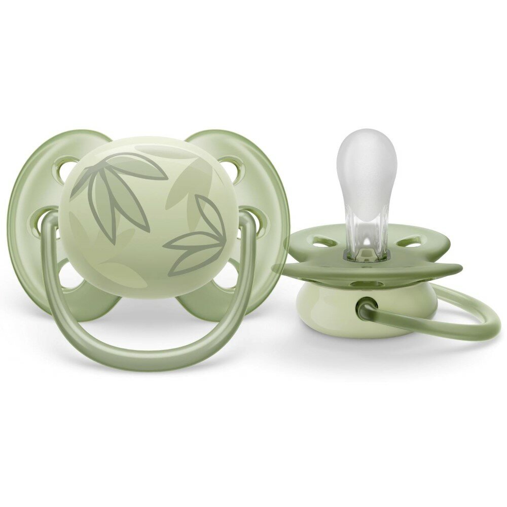 AVENT соска-пустышка силиконовая ULTRA SOFT 0-6МЕС N1 SCF092/02