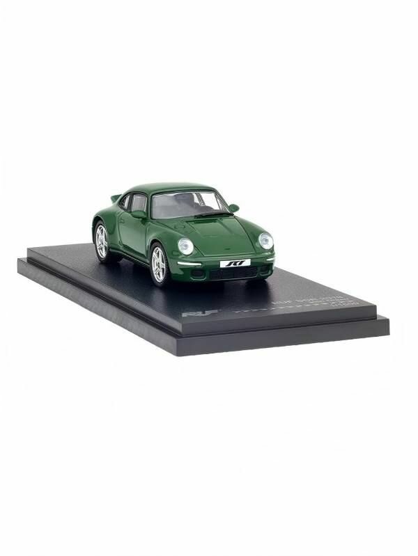 Машинка AR Box 1/64 Porsche 911 Modified 2020 RUF Rodeo Green Die-cast Alloy Car Model Collection Toy Gift