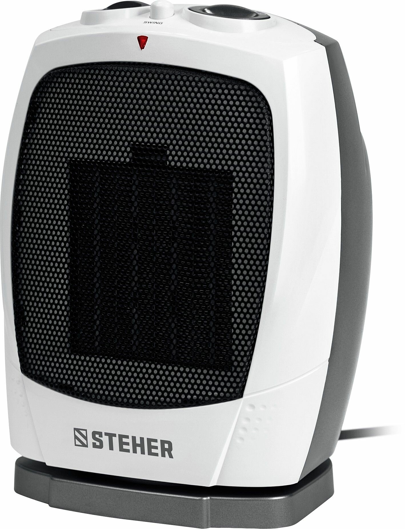 Тепловентилятор STEHER 2 кВт, металло-керамический нагреватель, автоповорот SVK-2000T