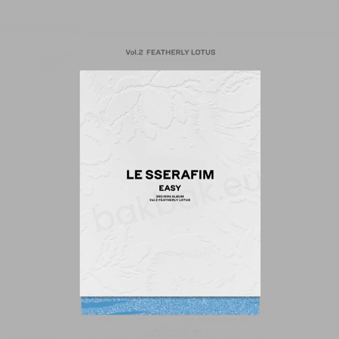 Альбом LE SSERAFIM - EASY 3-й мини синий