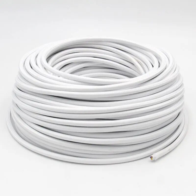 Электрический текстильный провод, медный, 2/3 ядра, 0,75 мм²