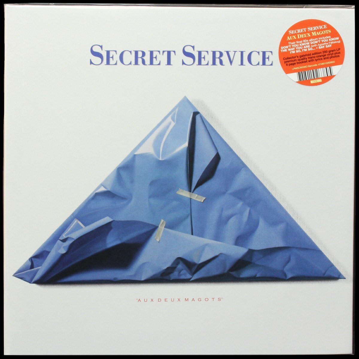 Виниловая пластинка Maschina Secret Service – Aux Deux Magots (trans-orange vinyl, + буклет)