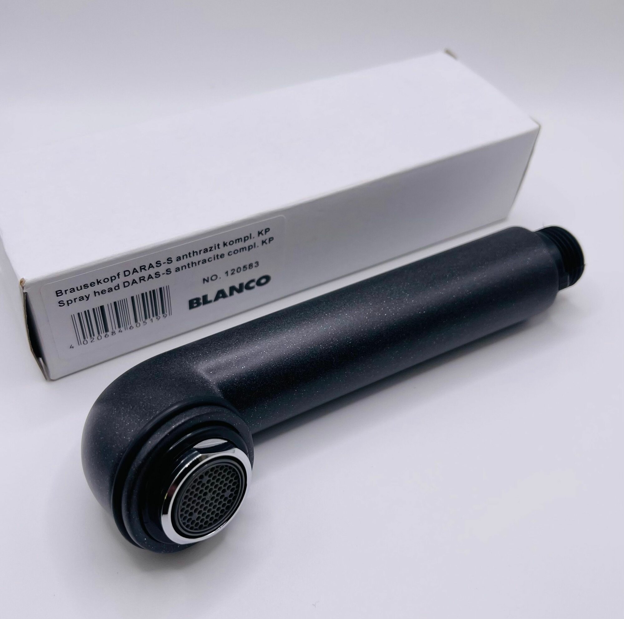 Выдвижной излив (душевая лейка) смесителя Blanco DARAS-S антрацит 120583