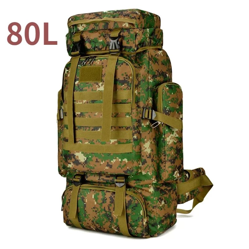 Тактический рюкзак Thuram 80/100L Camouflagegreen(80L)