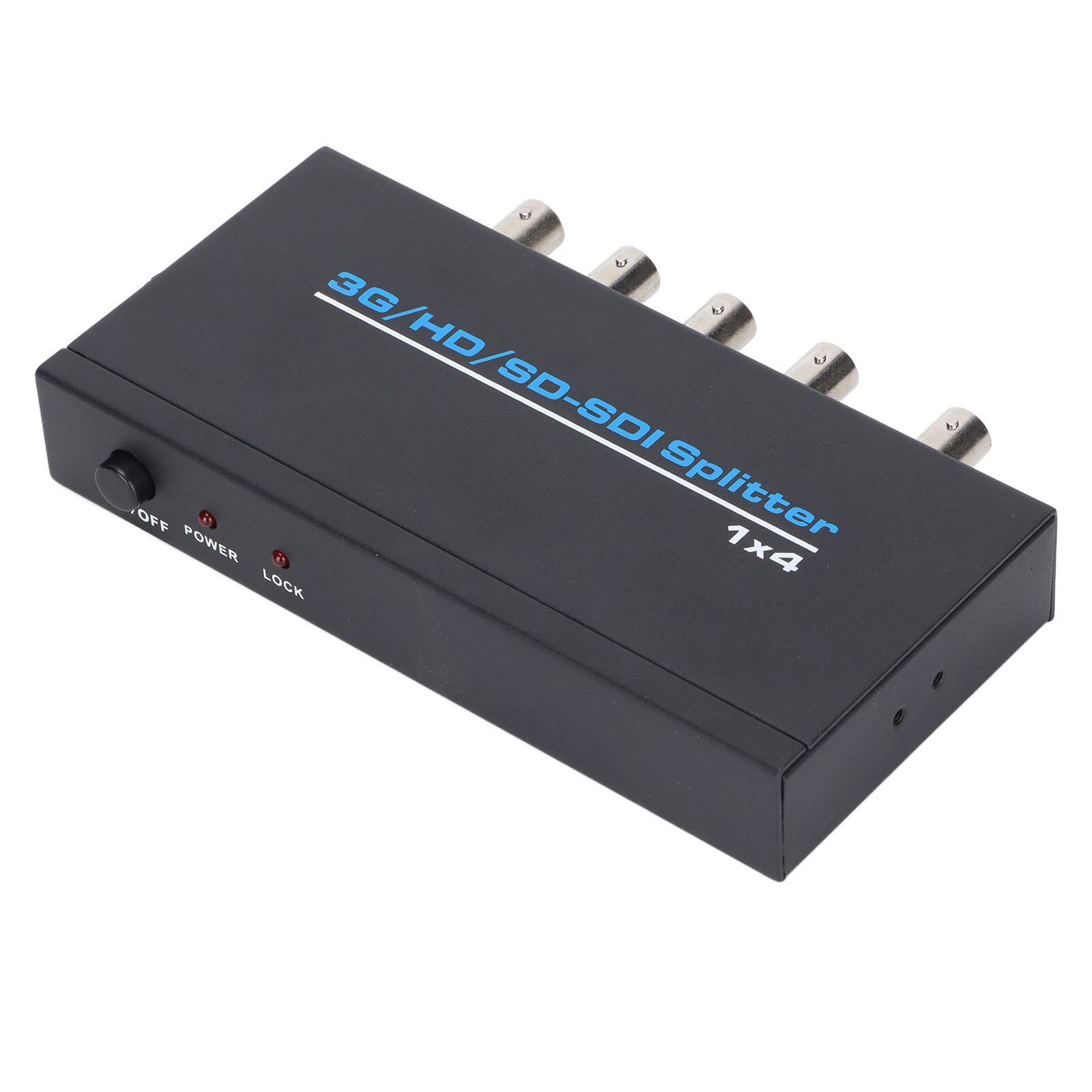 S114 SDI 1 входной 4 выходной разветвитель Цифровой распределитель SDI поддерживает SDSDI HDSDI 3GSDI до 1320 футов переменного тока