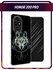 Чехол на Honor 200 Pro / Хонор 200 Про с принтом "Волк оберег"