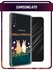 Чехол на Samsung Galaxy A70 / Самсунг Галакси А70 с принтом "Весенние кролики", ...