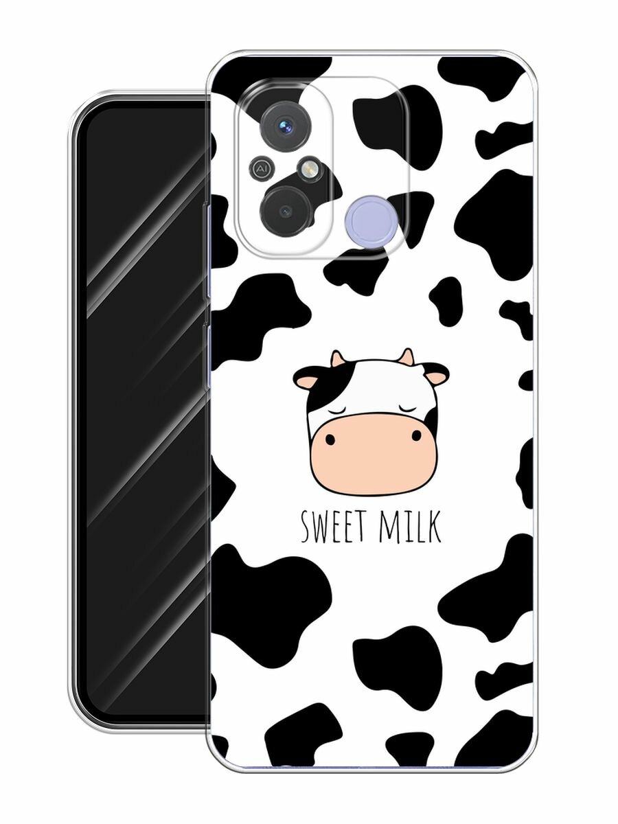 Чехол на Xiaomi Redmi 12C/Poco C55 / Редми 12C/Поко С55 с принтом Sweet milk — фото 1