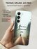 Чехол на Tecno Spark 40 Pro / Текно Спарк 40 Про с принтом "Время уносит все"