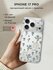 Чехол на Apple iPhone 17 Pro / Айфон 17 Про с принтом "Gentle cats", прозрачный