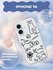 Чехол на Apple iPhone 16 / Айфон 16 с принтом "Lucky animals"