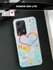Чехол на Honor 200 Lite / Хонор 200 Лайт с принтом "Happy lovely", прозрачный