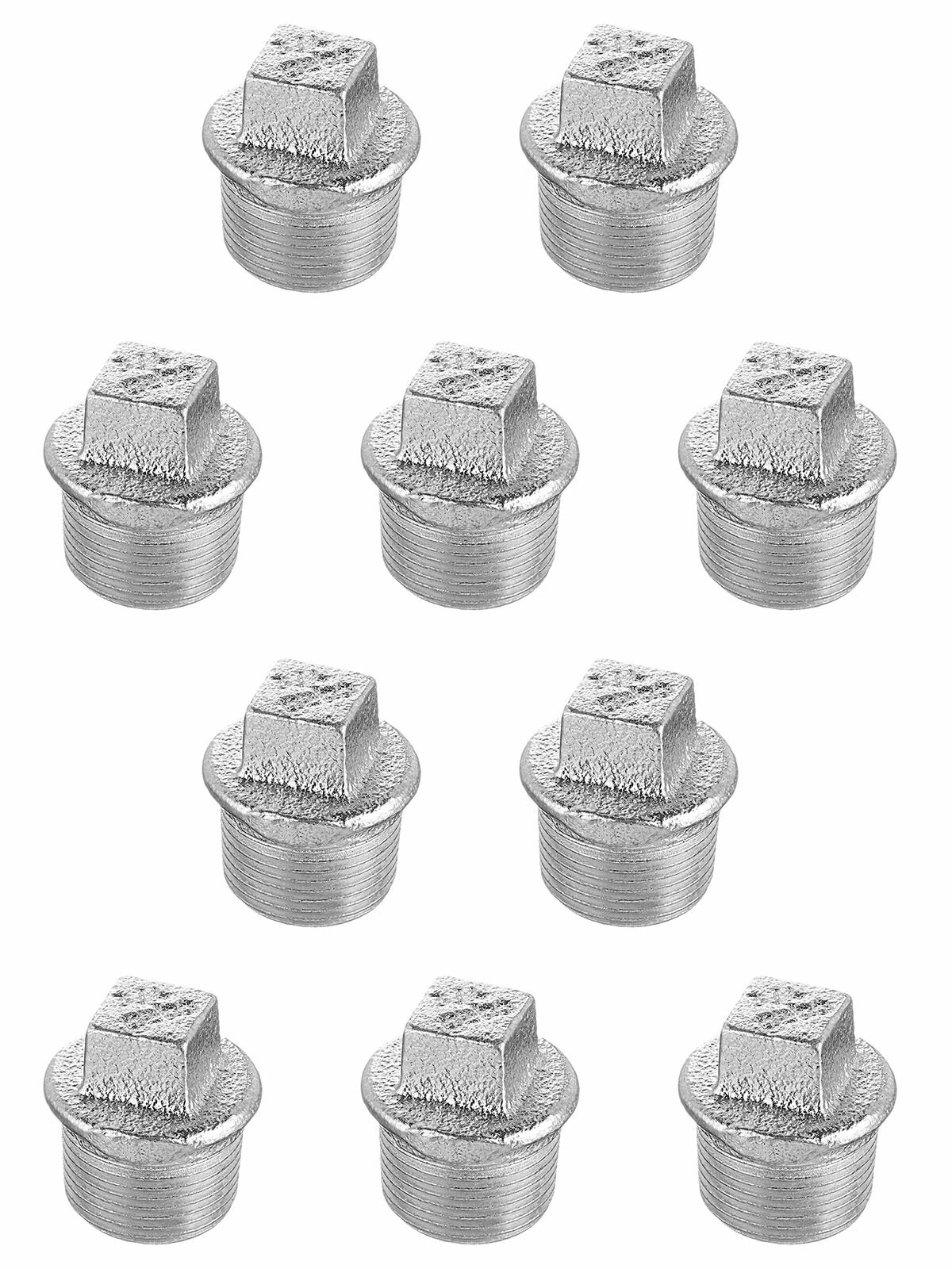 Заглушка 3/4 НР(ш) чугунная оцинкованная (10 шт.)