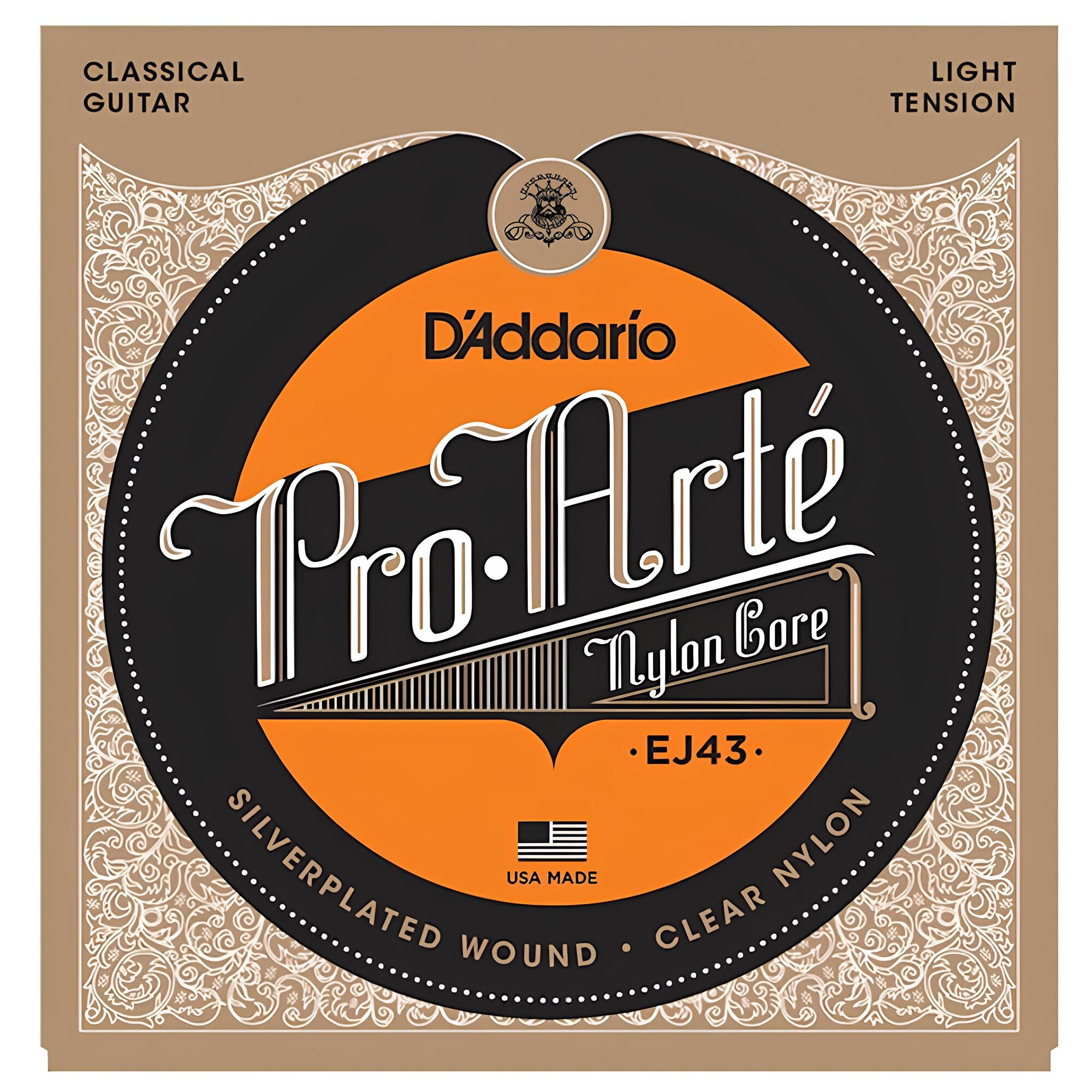 Струны для классической гитары D'Addario Pro-Arte EJ43 28-42