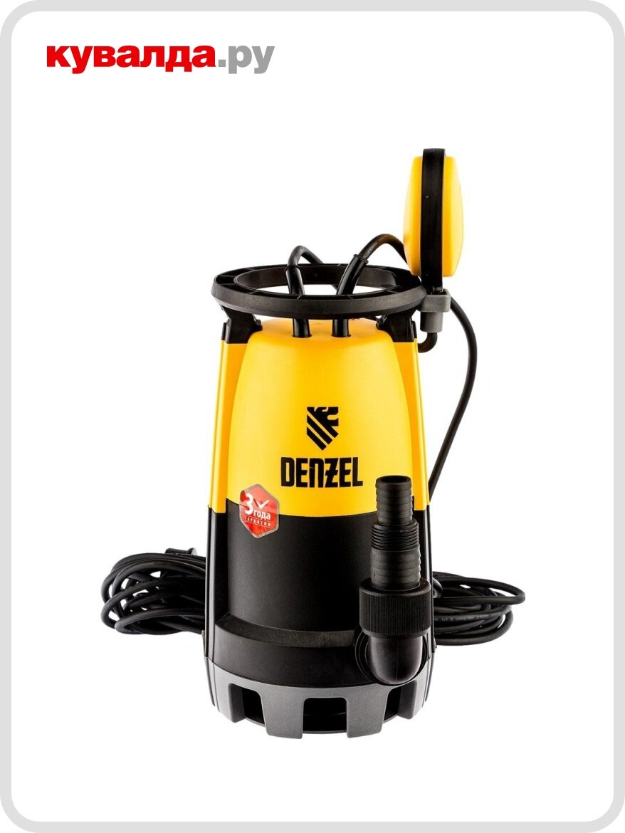 Насос дренажный Denzel DP 600S