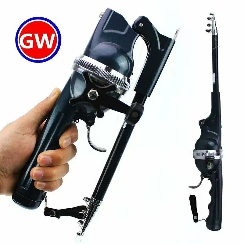 135 см Мини-удилище Luya полный комплект складных удилищ интегрированное морское удилище портативное метательное удилище