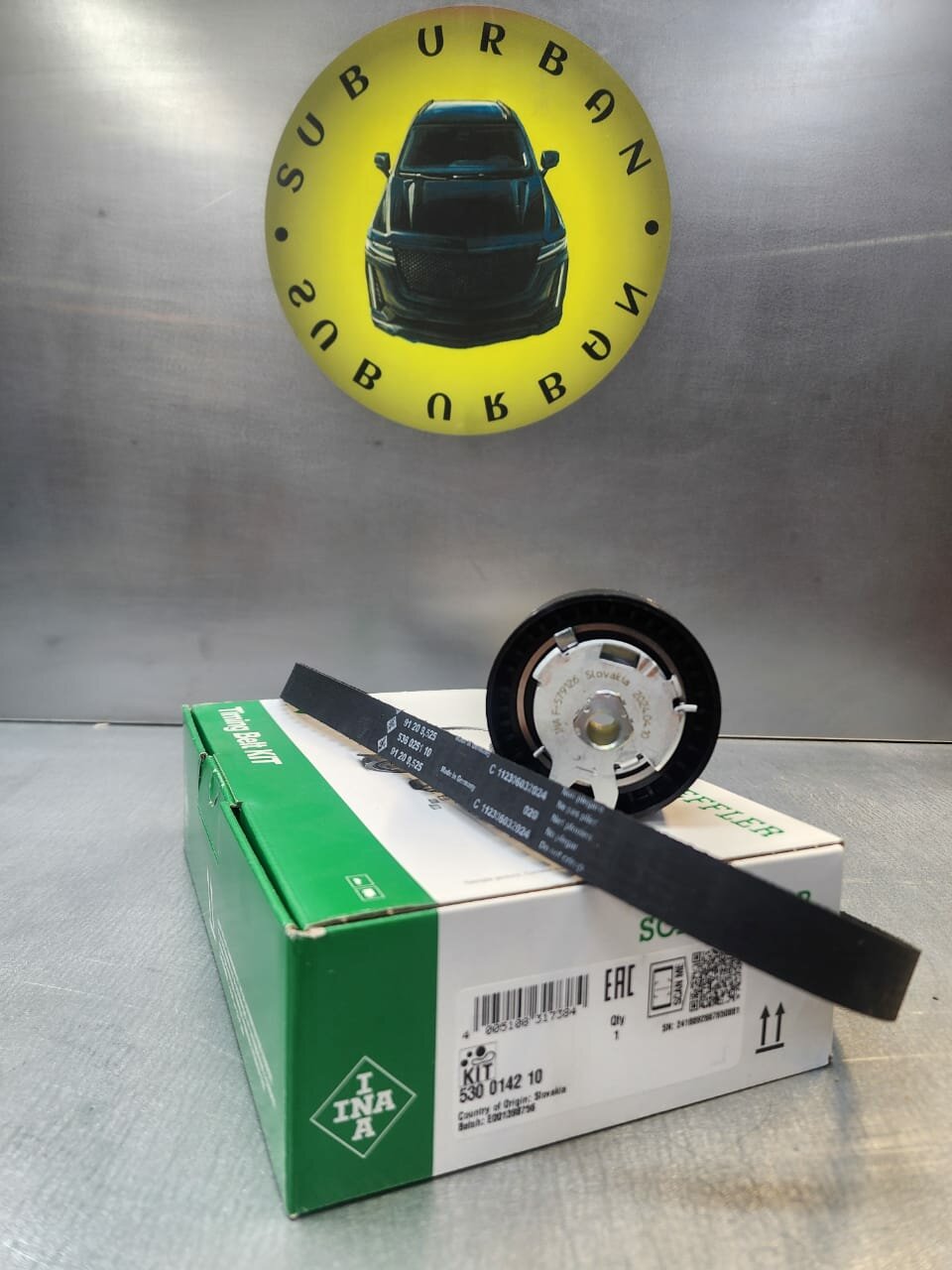 Комплект ремня ГРМ Форд Фиеста Фокус Мондео (1.8 дизель) INA 530014210