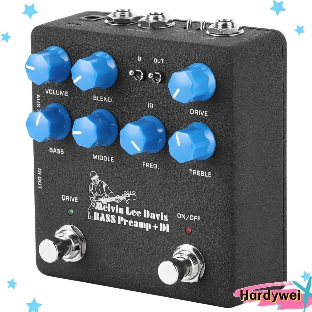 NUX NBP-5, Электрический бас-предусилитель и DI Box, для музыкантов