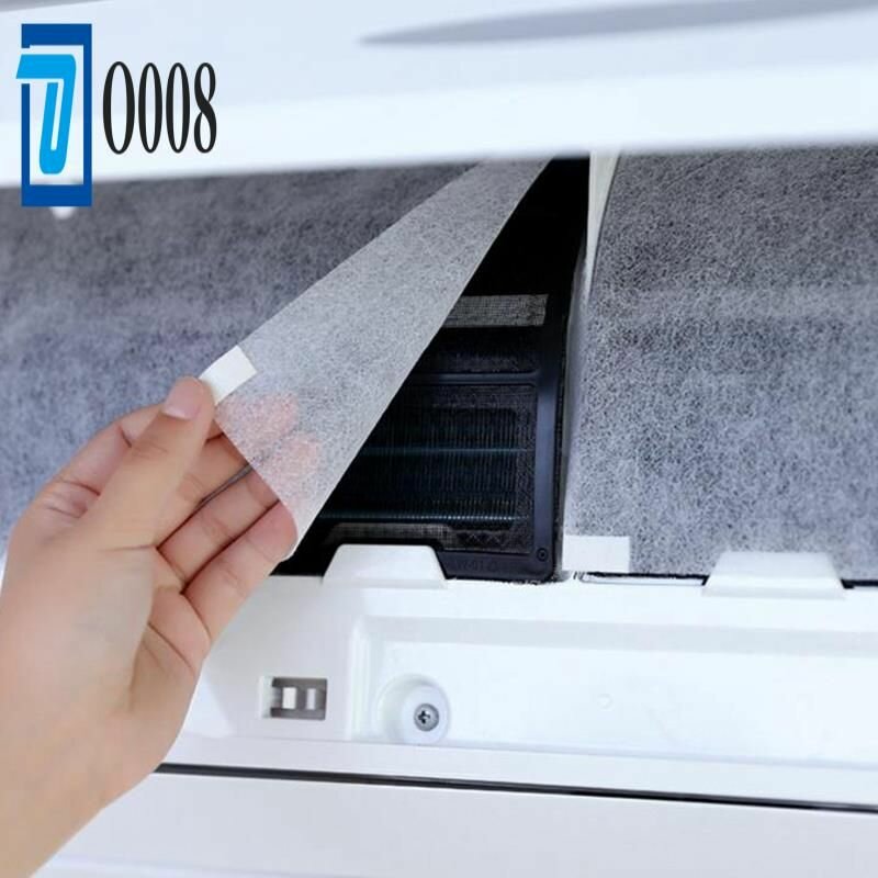 (R U H O) 10 шт. Фильтры совместим с кондиционирования воздуха крышка выхода ветра самоклеящиеся Cuttable очистительный фильтр кондиционера сетка 40X35 см