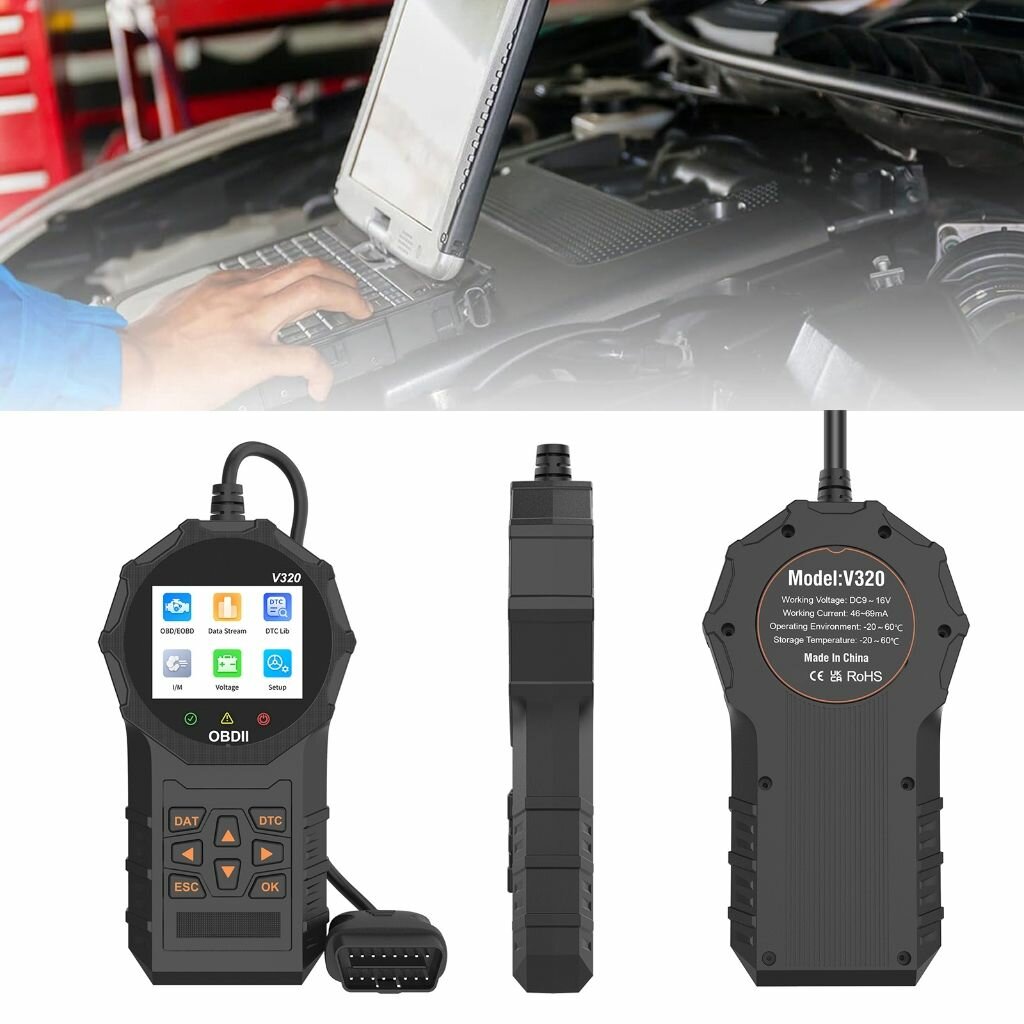 V320 Автоматический детектор неисправностей OBD2