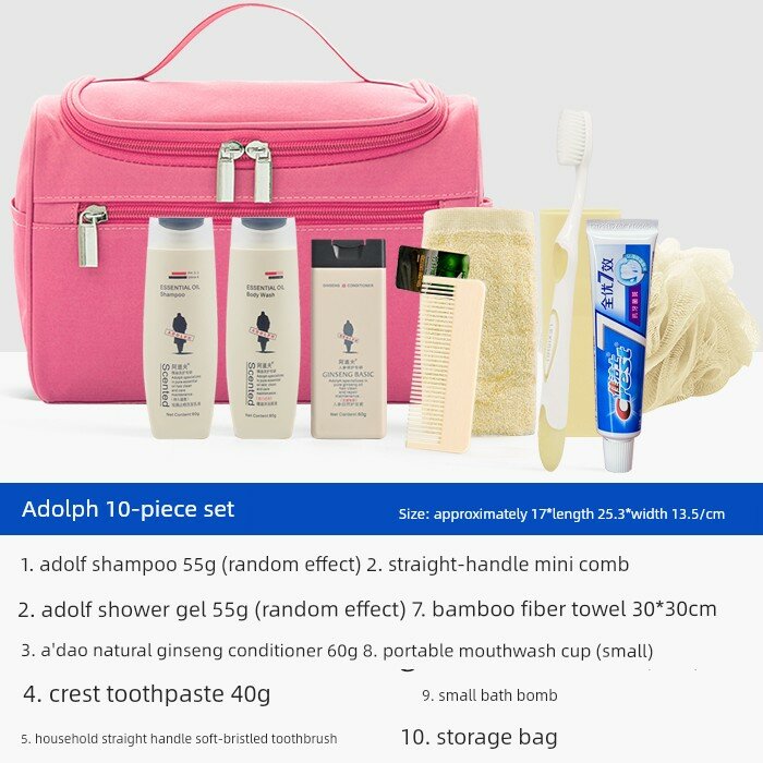 Дорожный набор туалетных принадлежностей, полный набор туалетных принадлежностей, портативный набор на большие
