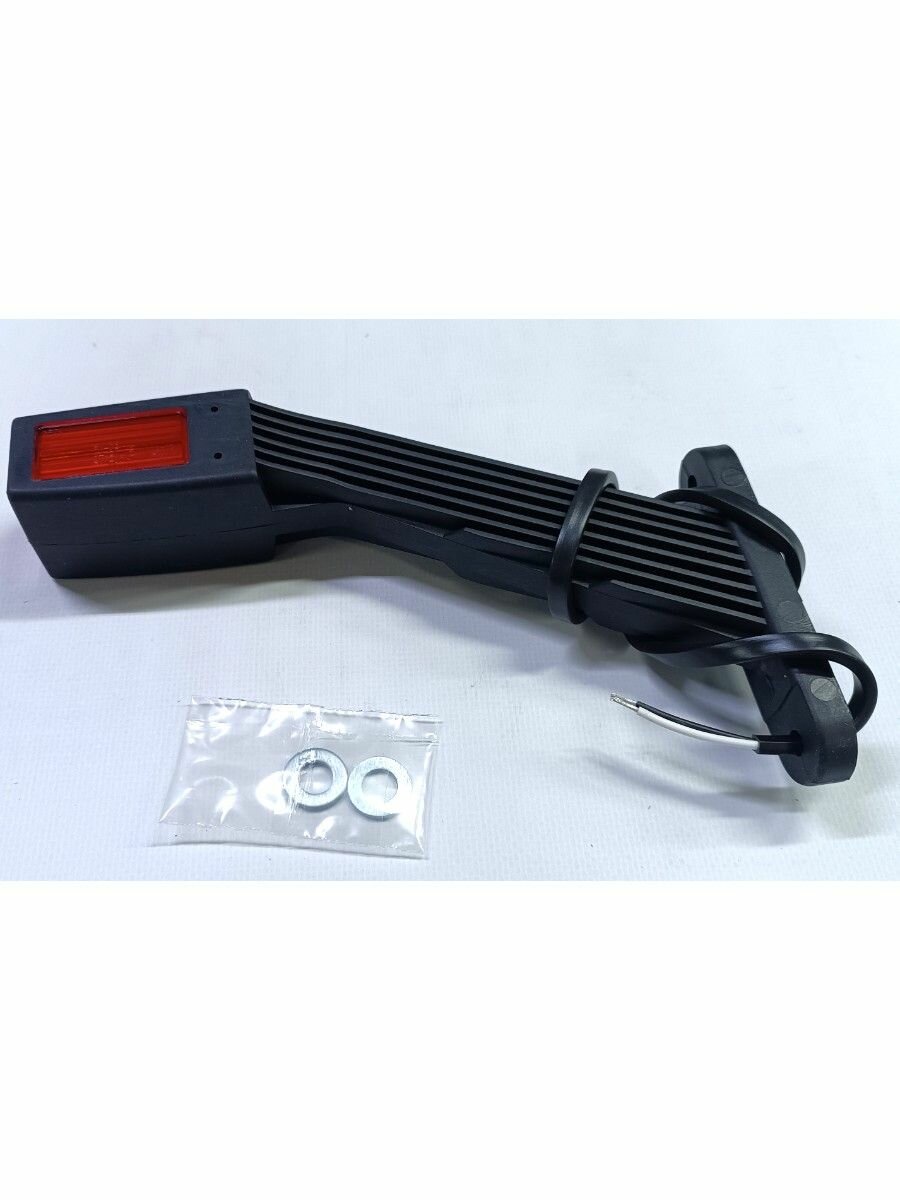 Фонарь габаритный изогнутый угловой светодиодный (левый) с кабелем, арт. FT145LLED Fristom