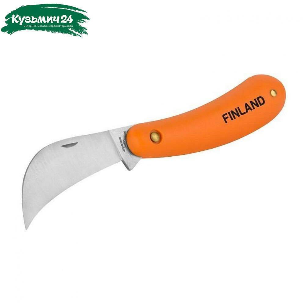 Нож Центроинструмент садовый FINLAND с изогнутым лезвием 1452