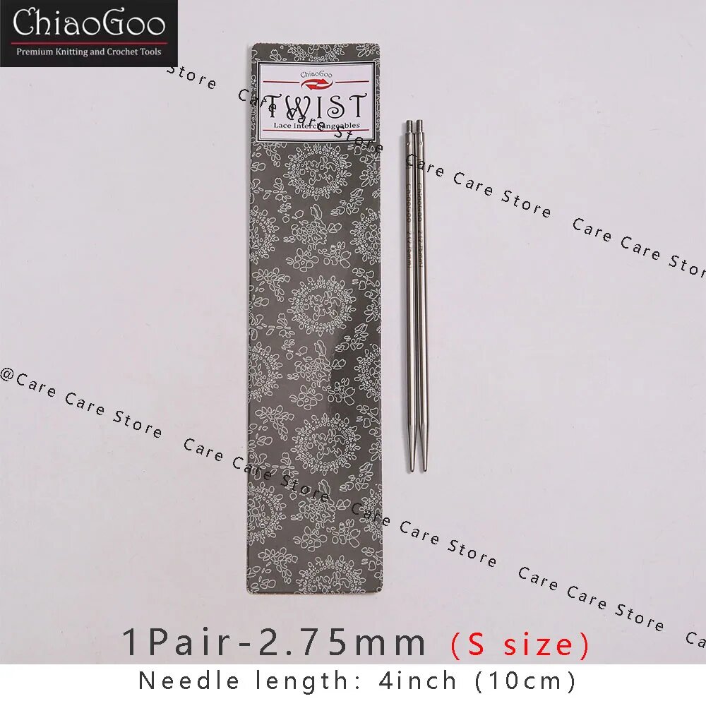 ChiaoGoo TWIST спицы 2.75mm, 10см