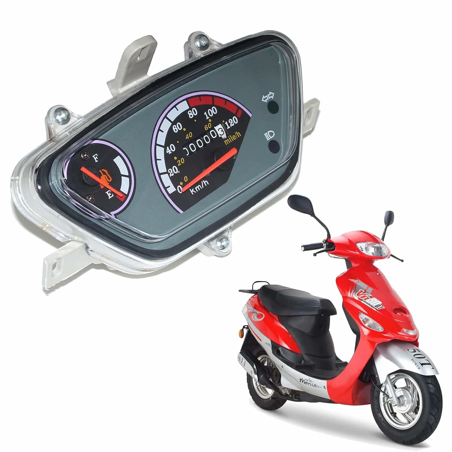 Приборная панель спидометра для скутера Gx Jeans Omaks Jelly Racer Meteor