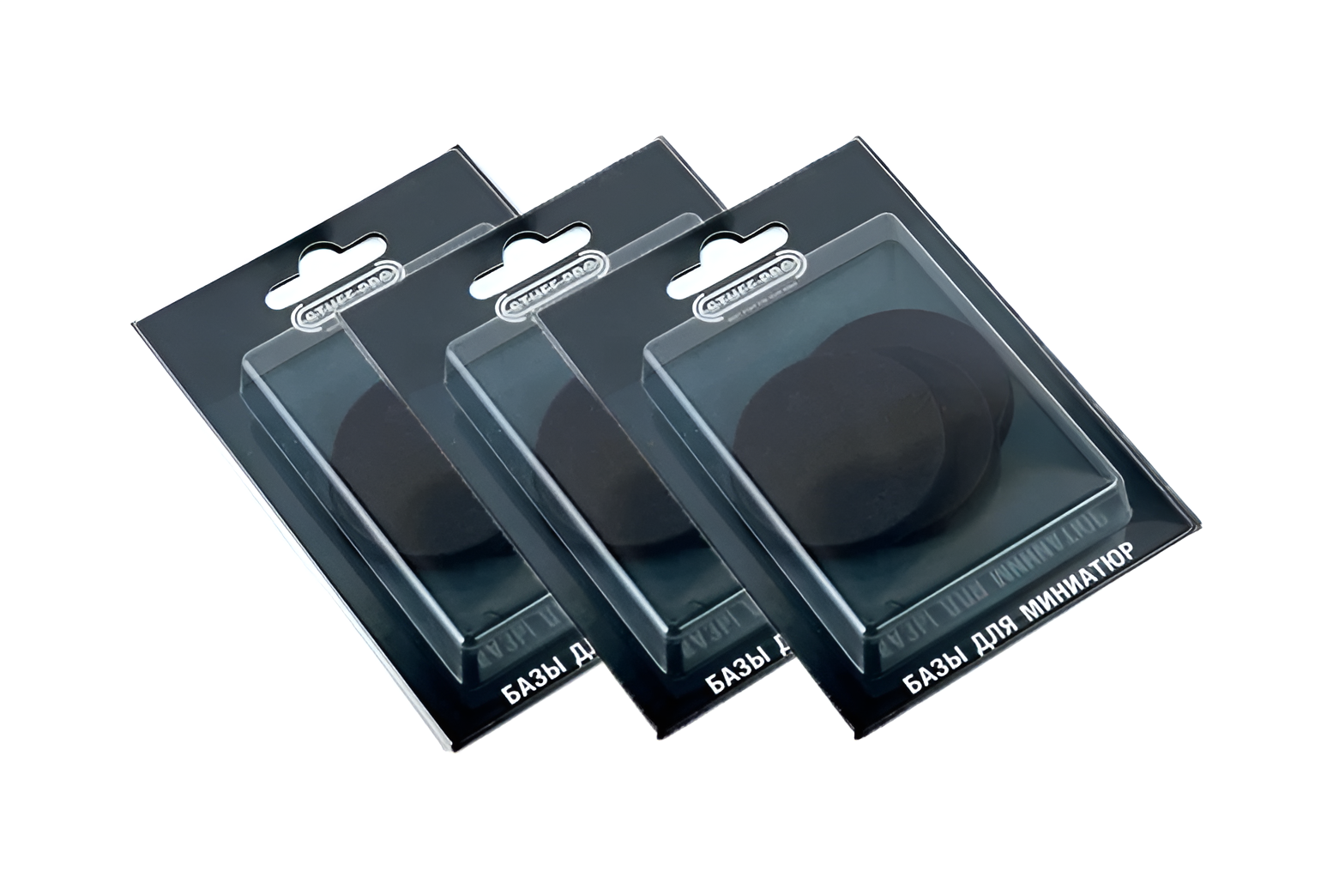 9 круглых подставок 50 мм STUFF PRO