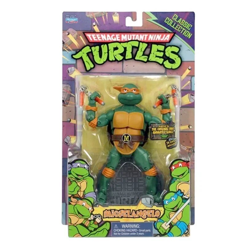 Фигурки Черепашки-ниндзя Playmates Michelangelo