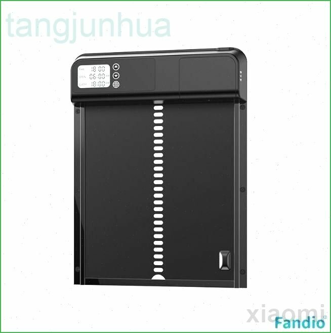 Автоматическая дверь курятника с таймером Алюминий + ABS, водонепроницаемые электрические ворота для домашней птицы IPX3 для фермы