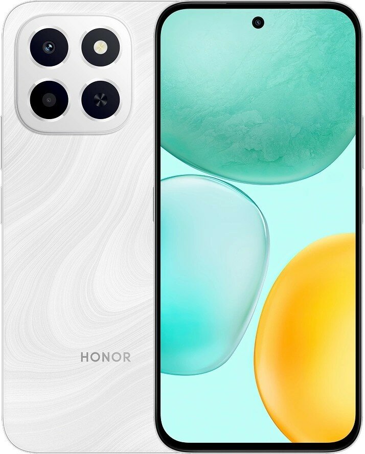 6.61" Смартфон Honor x6c 6/128Gb, NFC, TFT, 120Гц, 5300мAч, белый