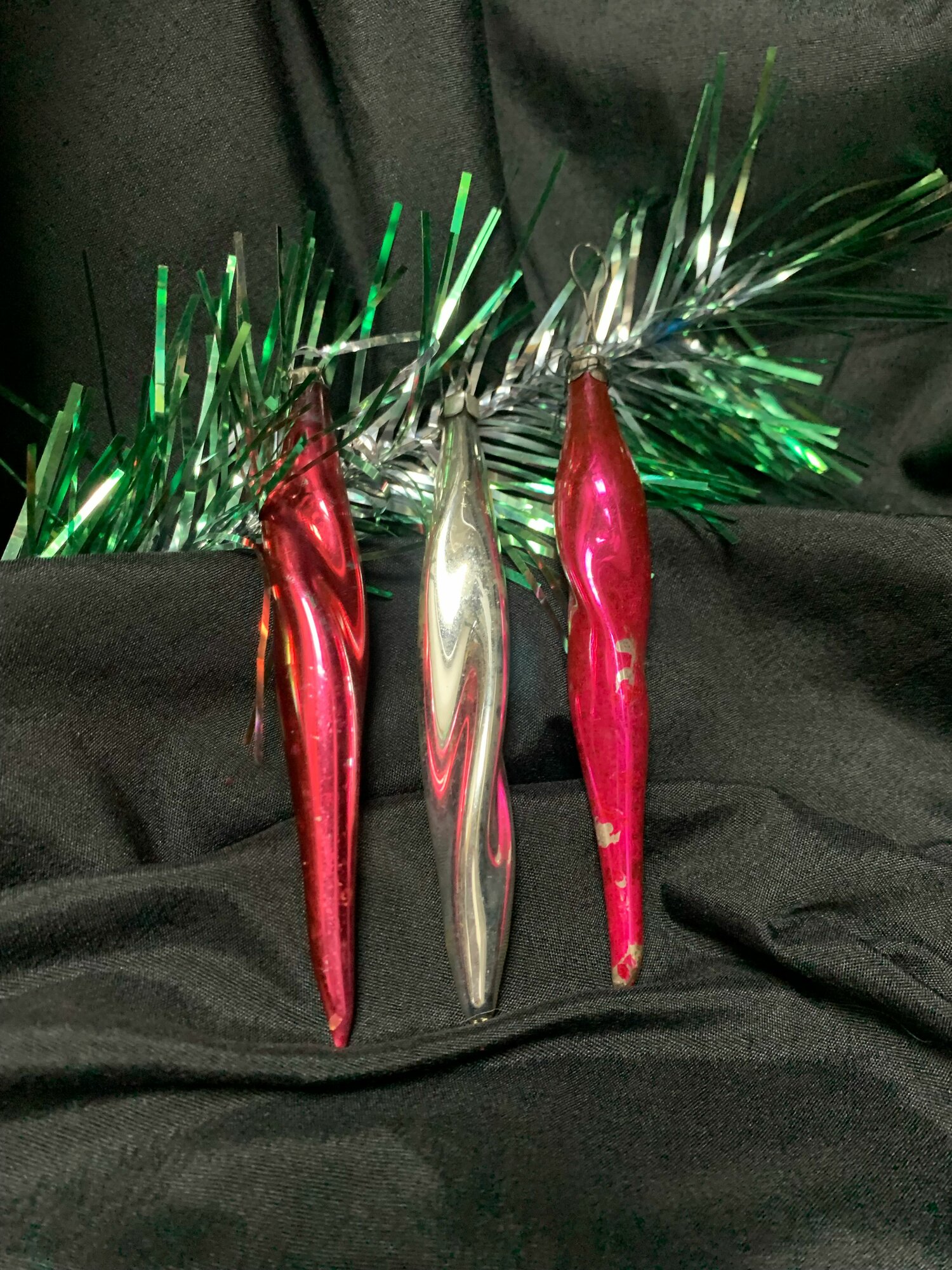 Елочные игрушки "3 Сосульки" набор №2