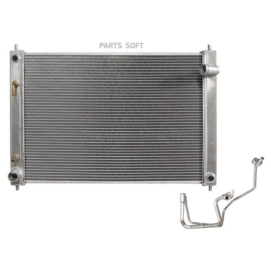 Радиатор Infiniti G35 06-09 / G37 08-14 от официального дистрибьютора, SAT, артикул NS0016