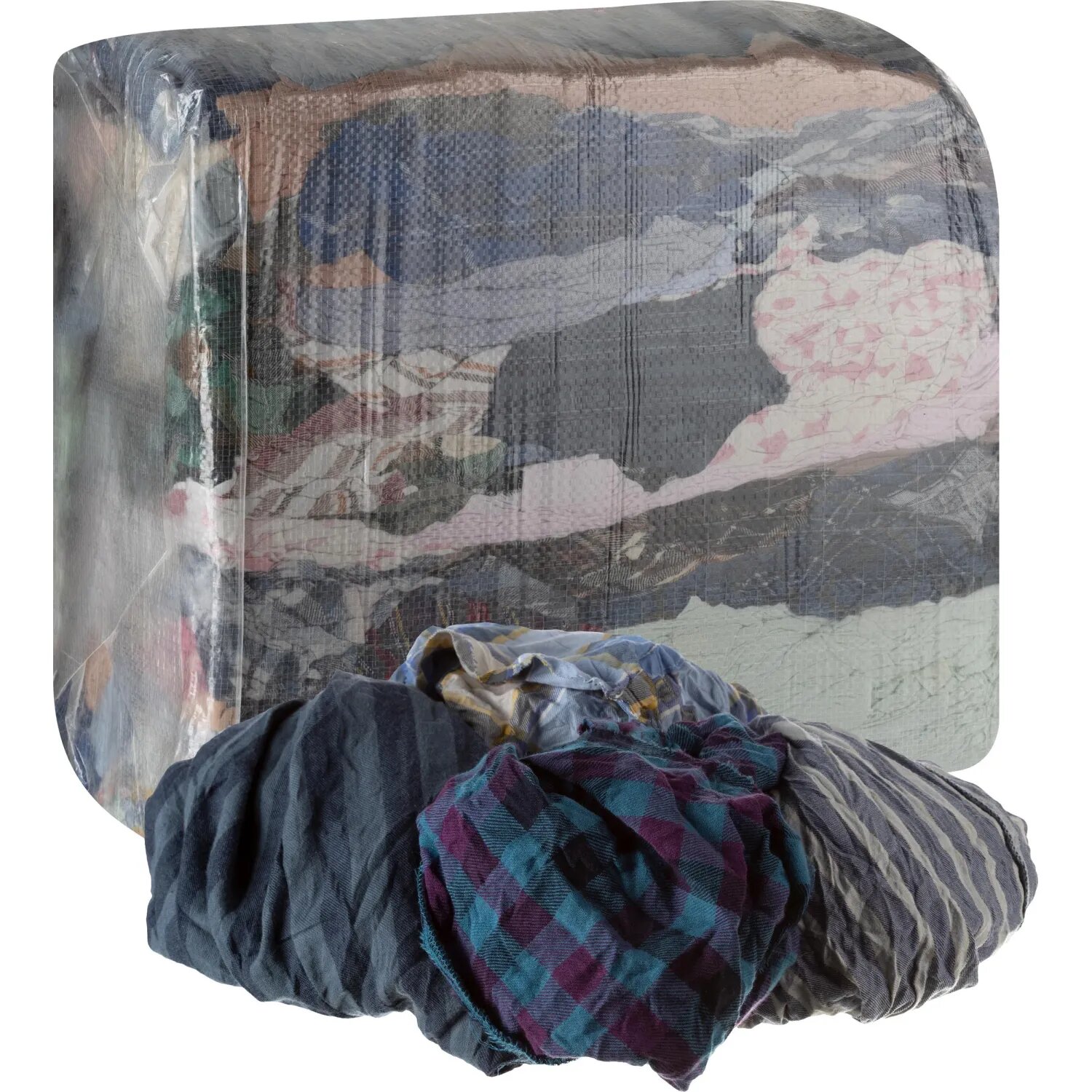 Ветошь фланель цветная_Б, 10кг