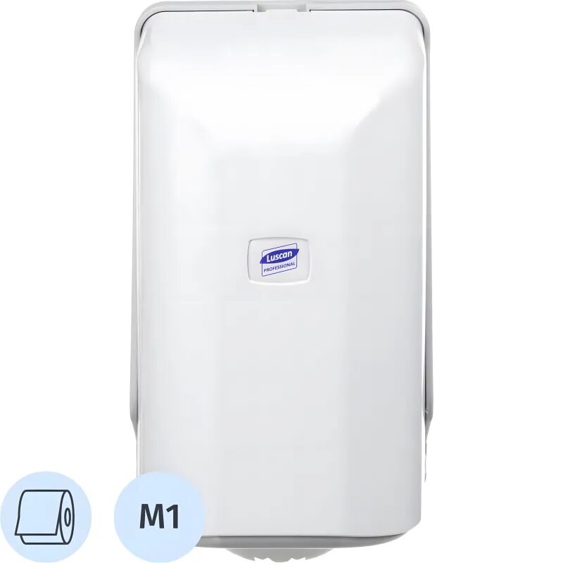 Диспенсер для полотенец рулон Luscan Professional ЦВ белый мини SG1