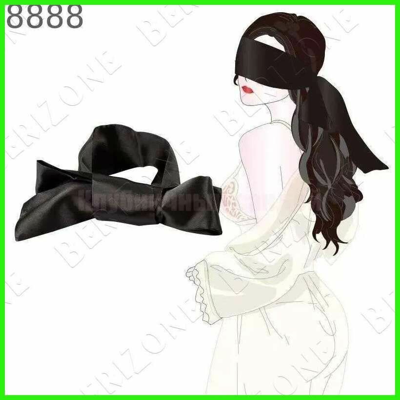 Лента атласная для бдсм, лента для связывания рук и ног, повязка эротическая женская для глаз, ролевых игр и секса