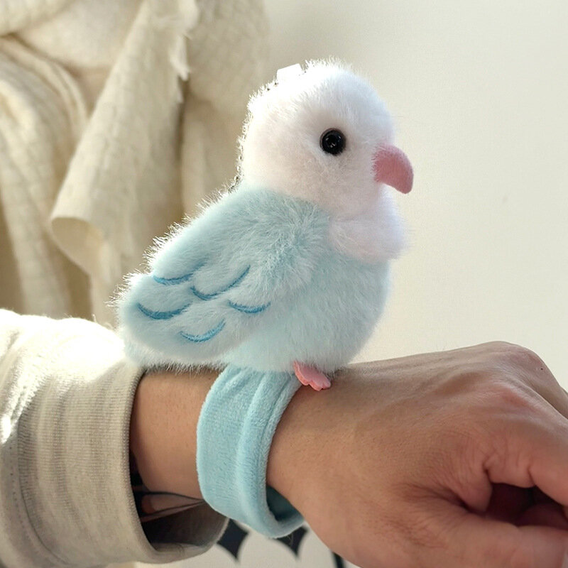 Симуляция Таро Шар Попугай Плюшевый Подвеска Милый Птичий Зажим Кольцо Декор Рюкзака Брелок Плюшевая Кукла для Женщин