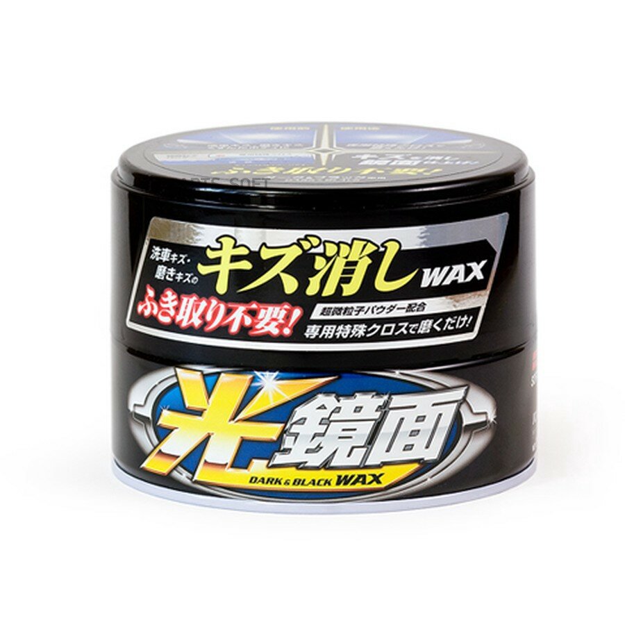 Полироль для кузова устранение царапин Soft99 Scratch Clear для темных, 200 гр от официального дистрибьютора, SOFT99, артикул 00420