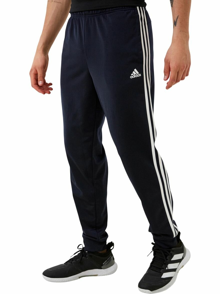 Брюки спортивные Essentials Warm-Up Tapered 3-Stripes Track Pants