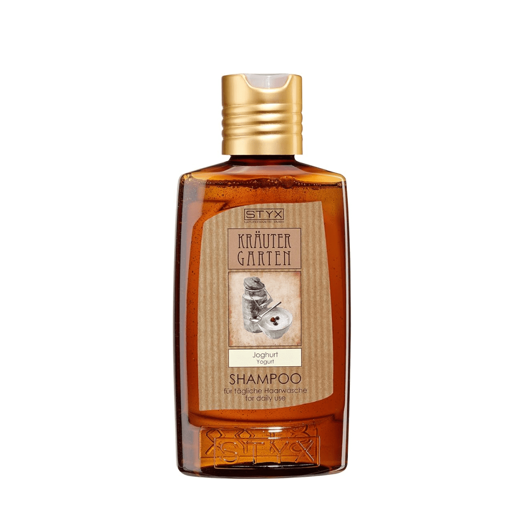 Деликатный шампунь для ежедневного ухода йогурт / KRÄUTERGARTEN STYX, 200 мл