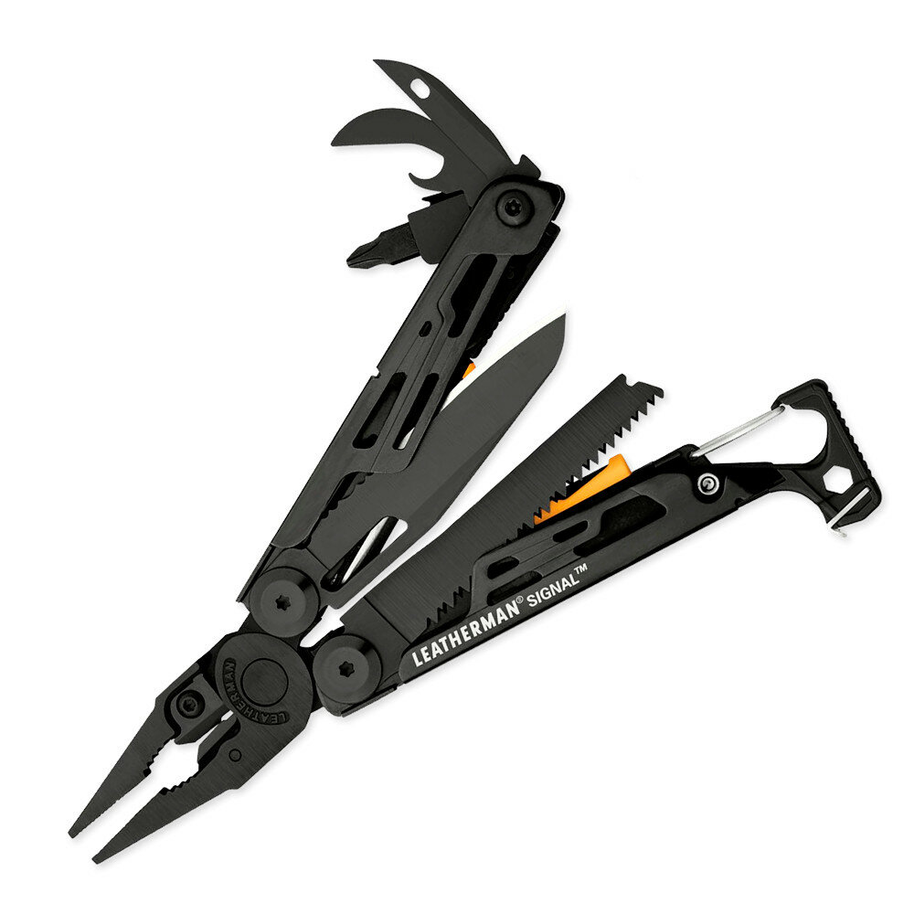Мультитул LEATHERMAN Signal 832586, нержавеющая сталь, черный