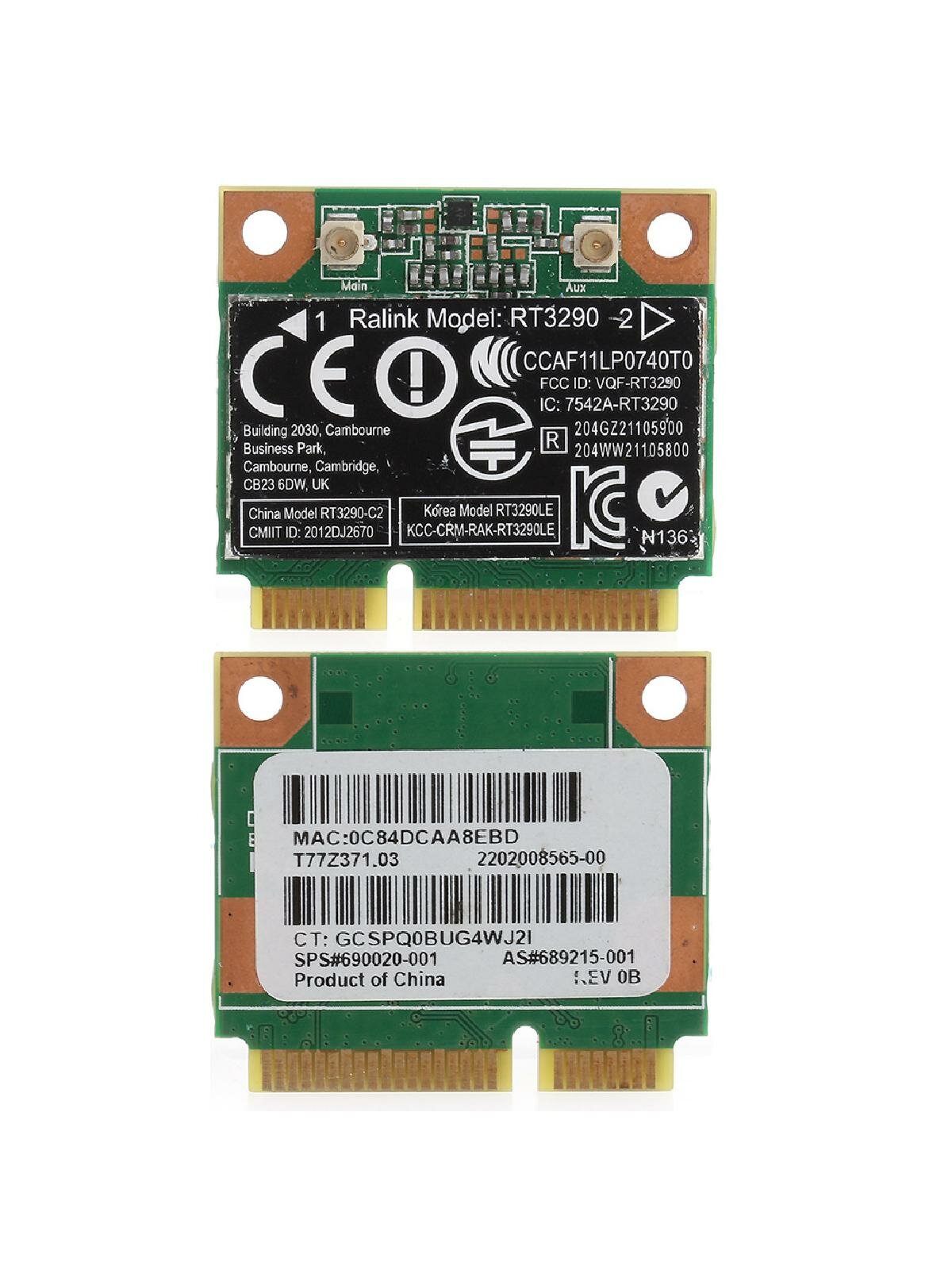 Wi-Fi Wireless Network Card 150M Bluetooth-compatible for RT3290 for HP Pavilion G7 Lan Adapter